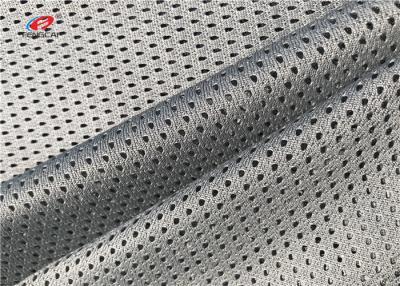 China 150 GSM Black Polyester Jersey Mesh Fabric 160cm Width for Sportswear - Breathable & Moisture-Wicking for sale