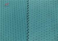 China Blue High Strength Warp Knitted Fabric Polyester Spandex Butterfly Mesh Fabric for sale