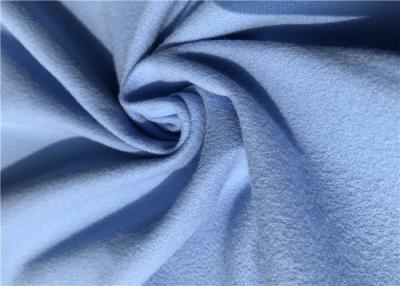 China 200GSM Warp Knitted Brushed Polyester Tricot Fabric - 200CM Width, 145-155GSM Weight for Garment Manufacturing for sale