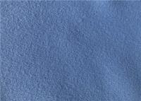 China Blue 220GSM Warp Knit Poly Tricot Fabric for School Garments 150cm Width for sale