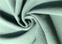 China 200GSM Warp Knitted Brushed Polyester Tricot Fabric - 200CM Width, 145-155GSM Weight for Garment Manufacturing for sale
