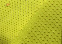China 120GSM Fluorescent Yellow 100% Polyester Fabric for Traffic Safety Clothing for sale