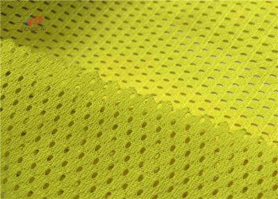 China 120GSM Fluorescent Yellow 100% Polyester Fabric for Traffic Safety Clothing for sale