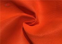 China Orange Colour 100% Polyester Fluorescent Bird eye Mesh safety vest Fabric for sale