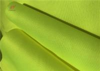 China 150D Polyester Fluorescent Orange Fabric Waterproof Oxford For Life Jacket for sale