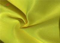 China Yellow 120GSM Reflective Fluorescent Fabric for Safety Vest and Workwear for sale