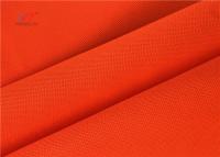 China EN 20471 Orange High Visibility 100% Polyester 120GSM Fluorescent Safety Vest Fabric 150cm for sale
