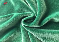 China Plain Dyed Pressed Spandex Velvet Fabric 75d For Skirt Trouser Jacket for sale