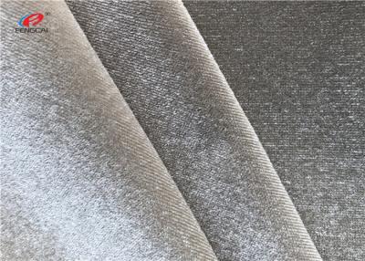 China Polyester Spandex Plush Velvet Fabric 250gsm 152cm Royal Blue Stretch Velvet Material for sale
