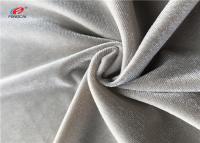 China 200 GSM 93% Polyester 7% Spandex Upholstery Soft Velvet Velboa Fabric for Dress Toys Blanket for sale
