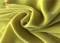 China Short Pile Warp Knitted Stretch Spandex Velvet Fabric 155cm 200gsm for Garment Dress for sale