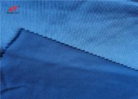 China 110gsm Warp Knitting Blue Polyester Shiny Dazzle Fabric 140-150CM Width for Basketball Clothing for sale