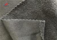 China Brushed Nylon Spandex Tricot Fabric 240gsm 58/60 for Hook and Loop for sale