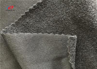 China Brushed Nylon Spandex Tricot Fabric 240gsm 58/60 for Hook and Loop for sale