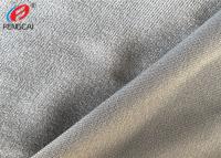 China Plain Dyed Polyester Tricot Knit Fabric Velvet Loop Fabric For Clothes for sale