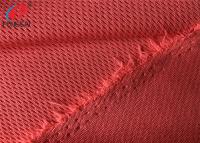 China 100% Polyester Bird Eye Mesh Weft Knitted Fabric 150cm Width 160GSM Tear Resistant for sale