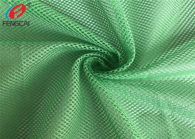 China 100% Polyester Warp Knitting Sports Mesh Fabric 60in Width 100-120gsm for Lining Bags for sale