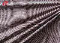China 170gsm 90% Polyester 10% Spandex Stripe Single Jersey Fabric 152cm Width for Fashion Garment for sale