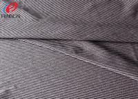 China 170gsm 90% Polyester 10% Spandex Stripe Single Jersey Fabric 152cm Width for Fashion Garment for sale