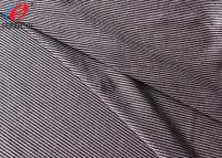 China 170gsm 90% Polyester 10% Spandex Stripe Single Jersey Fabric 152cm Width for Fashion Garment for sale