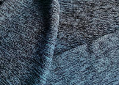 China 92/8 Poly Spandex Tweed Fabric - 152cm Width 220g/m² Melange Material for Sportswear & Activewear for sale