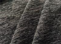 China 4 Way Stretch Knitted 150 Cm Gray Melange Fabric for sale