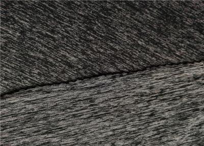 China 4 Way Stretch Knitted 150 Cm Gray Melange Fabric for sale