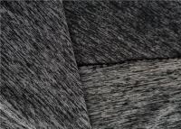 China Cation Recycle Polyester Spandex Fabric Melange Single Jersey Material for sale