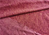China Elastic Dri Fit Sportswear 160CM Melange Effect Fabric for sale
