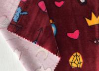 China Eco Friendly Stretchy 144F Printed Super Soft Minky Plush Fabric for sale