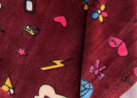 China Eco Friendly Stretchy 144F Printed Super Soft Minky Plush Fabric for sale