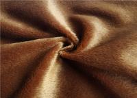 China Warp Knitting FDY Super Soft Velboa Plush Fabric 150-300gsm 58-60 inch for Toys for sale