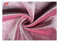 China Crushed Shiny Velvet Fabric 95% Polyester 5% Spandex for sale