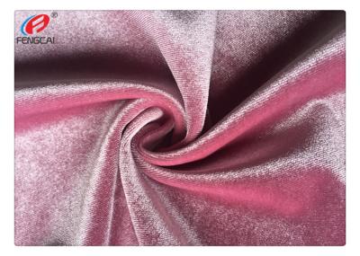 China Crushed Shiny Velvet Fabric 95% Polyester 5% Spandex for sale