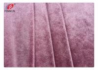 China Crushed Shiny Velvet Fabric 95% Polyester 5% Spandex for sale