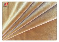 China Customized Shiny Crushed Spandex Velvet Fabric 260gsm 150cm for Garment Dress for sale