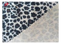 China Velboa Plush Short Pile Polyester Velvet Fabric Animal Pattern Printing for sale