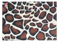 China 1.5mm Pile Velboa 100% Polyester Plush Toy Fabric Animal Print 150cm Width for sale