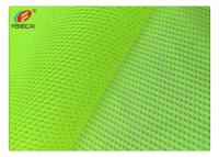 China Polyester Mesh Fluorescent Material Fabric High Visibility For Safety Vest for sale