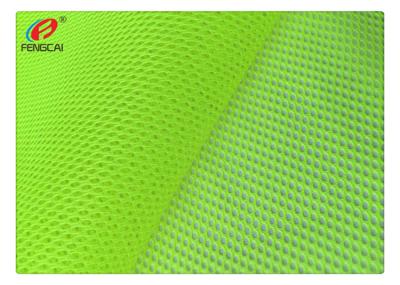 China Polyester Mesh Fluorescent Material Fabric High Visibility For Safety Vest for sale