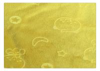 China Embossed Blanket Fleece Minky Plush Fabric For Toy 100% Polyester for sale