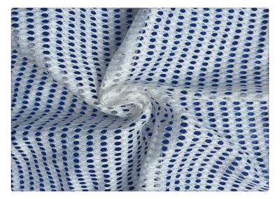 China 100% Polyester Big Hole Plain Dyed Sports Mesh Fabric 90gsm 150cm for Sportswear for sale