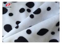 China 100% Polyester Velboa Short Pile Brushed Velvet Fabric 230gsm Animal Skin Printed S Wave for sale