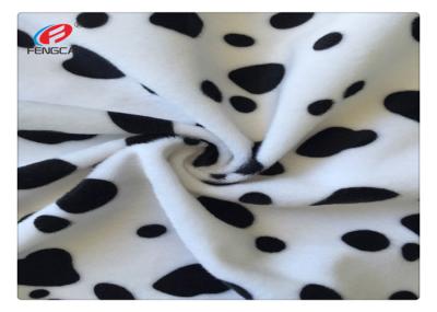 China 100% Polyester Velboa Short Pile Brushed Velvet Fabric 230gsm Animal Skin Printed S Wave for sale