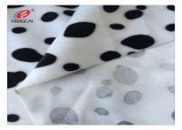 China 100% Polyester Velboa Short Pile Brushed Velvet Fabric 230gsm Animal Skin Printed S Wave for sale