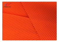 China EN20471 Bright Yellow Polyester Fluorescent Fabric Reflective For Police Uniform for sale