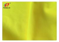 China 100% Polyester Safety Fluorescent Material Fabric Orange Yellow For Warning Vest for sale