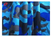 China Print 150D Yarn  Single Jersey Fabric For T Shirt Polyester Spandex for sale
