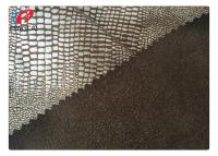 China Bronzed Micro Suede Polyester Fabric 150gsm 150cm Width for Sofa Upholstery for sale