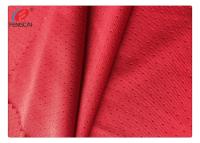 China Breathable Poly Spandex Sports Mesh Fabric Weft Knitted for sale
